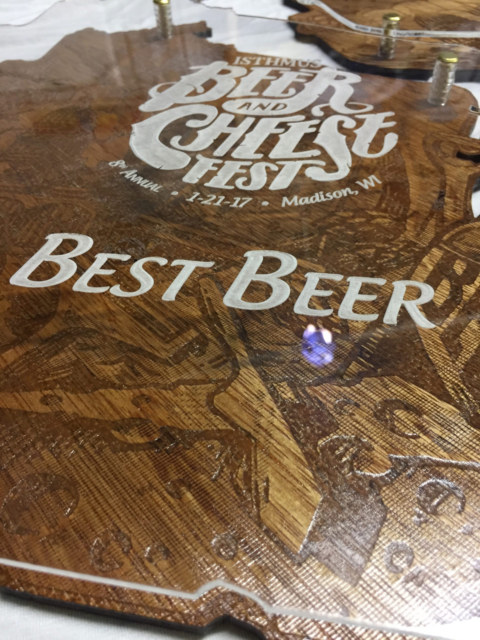 Award Plaques for Beer and Cheese Fest - Kate Baldwin LLC