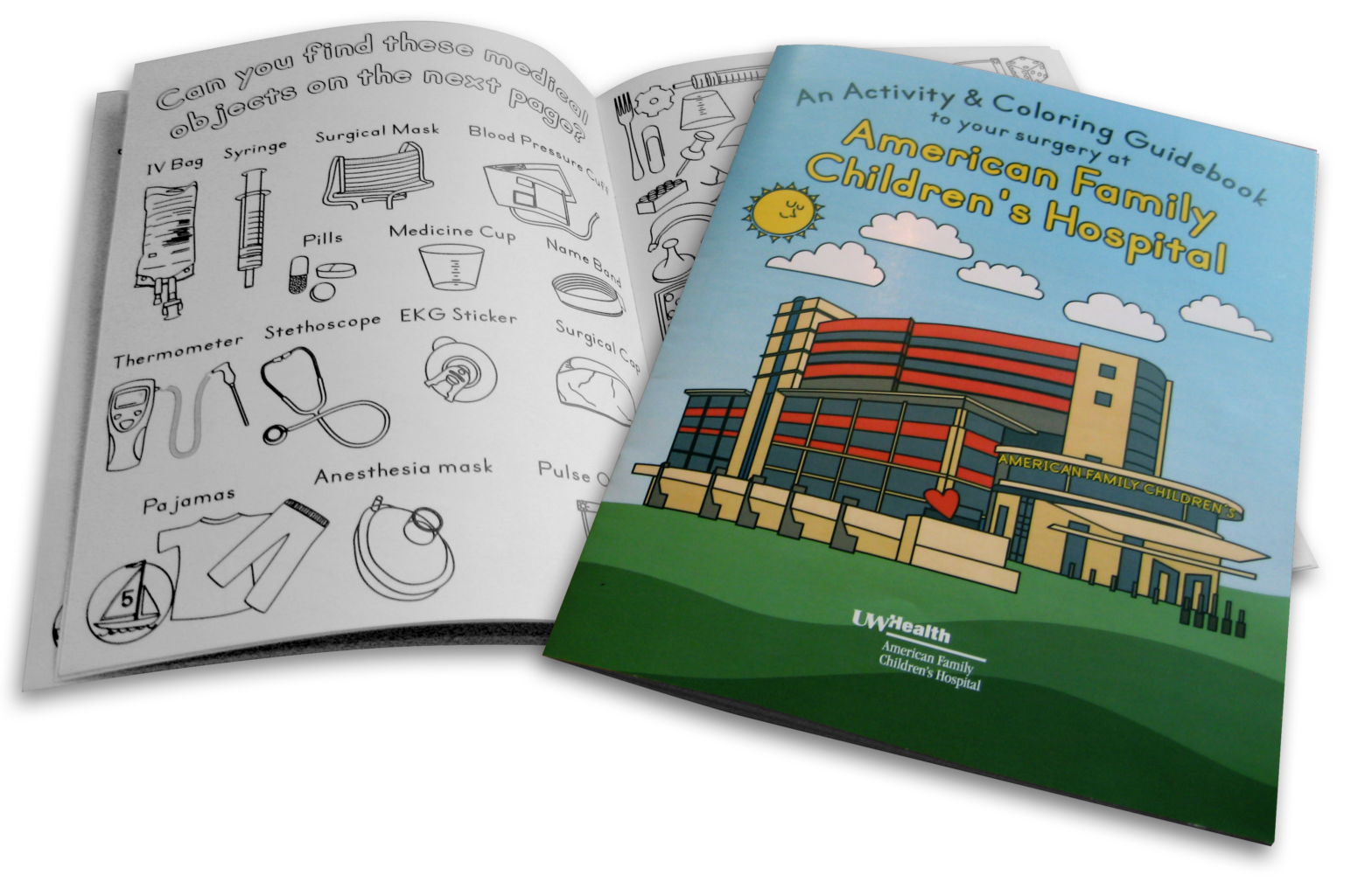 Hospital Coloring Book - Kate Baldwin LLC